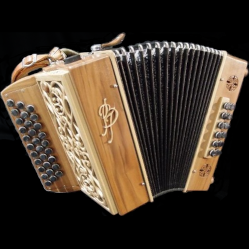 Accordéon diatonique personnalisé